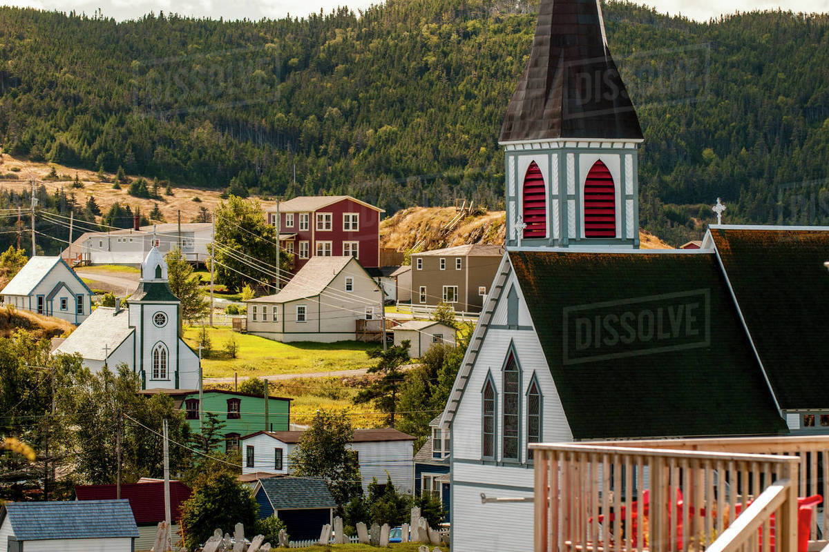 St. Paul's Anglican Church, Trinity, Bonavista Peninsula, Newfoundland ...