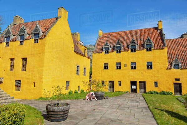 Culross Palace, Culross, Fife, Scotland, United Kingdom, Europe ...