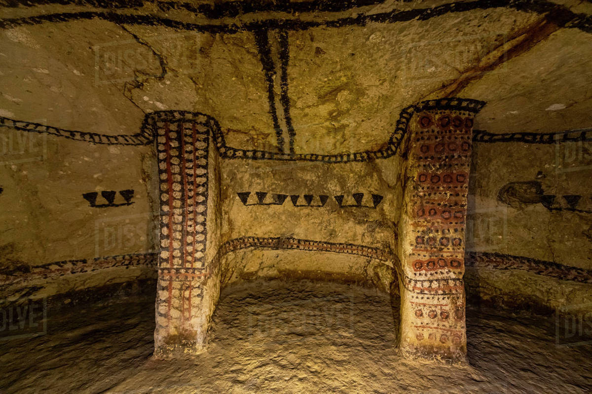Pre-Columbian hypogea or tombs, UNESCO World Heritage Site ...