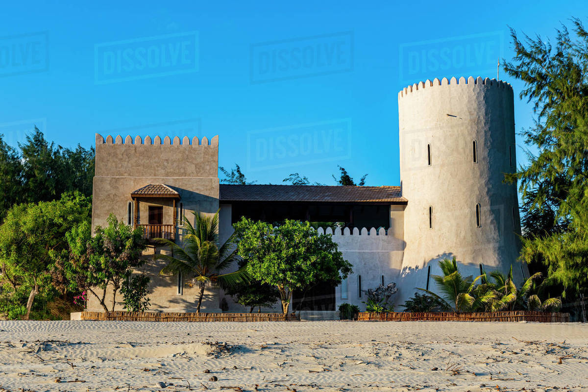 Fort Shela, Shela beach, island of Lamu, Kenya, East Africa, Africa ...