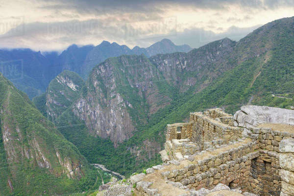 Machu Picchu, UNESCO World Heritage Site, ruined city of the Incas ...