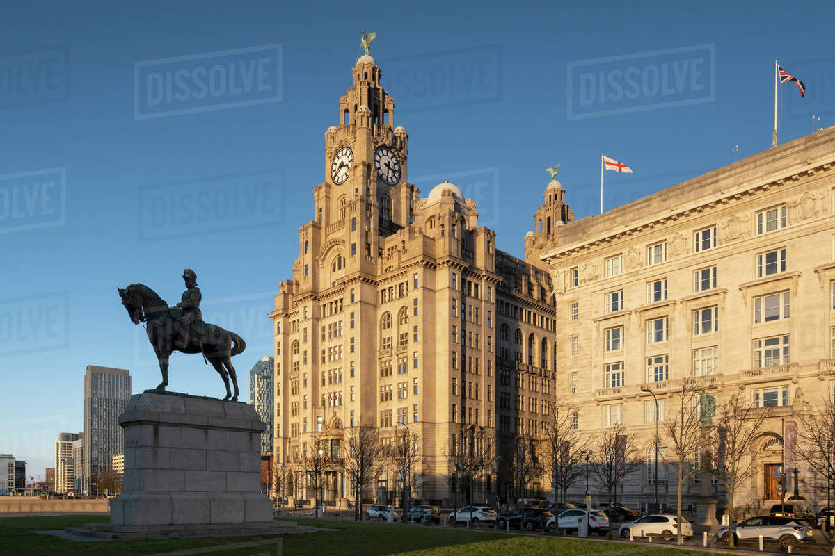 The Liver Building, Pier Head, Liverpool Waterfront, Liverpool ...