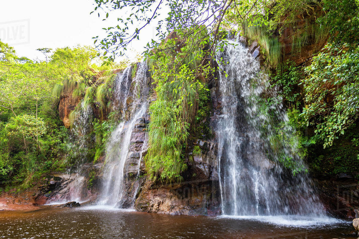 Cuevas Waterfalls, Samaipata, Bolivia, South America - Royalty-free ...