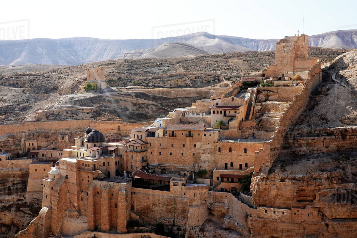 Mar Saba, one of the oldest continuously inhabited monasteries in the ...