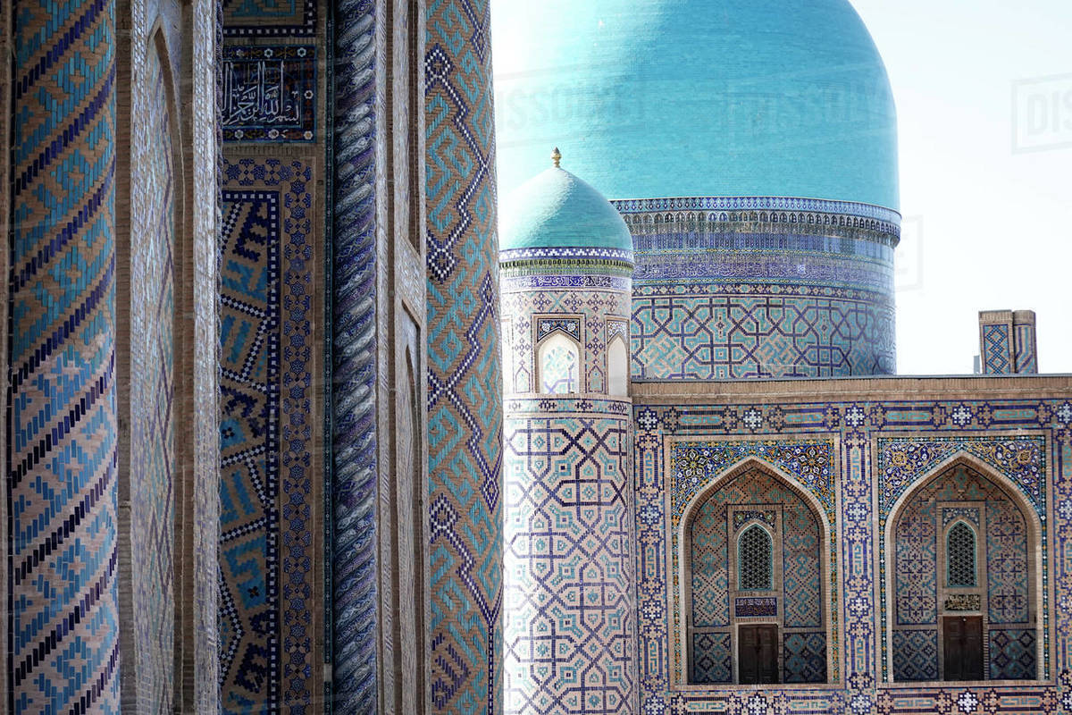 The world-famous Islamic architecture of Samarkand, UNESCO World ...
