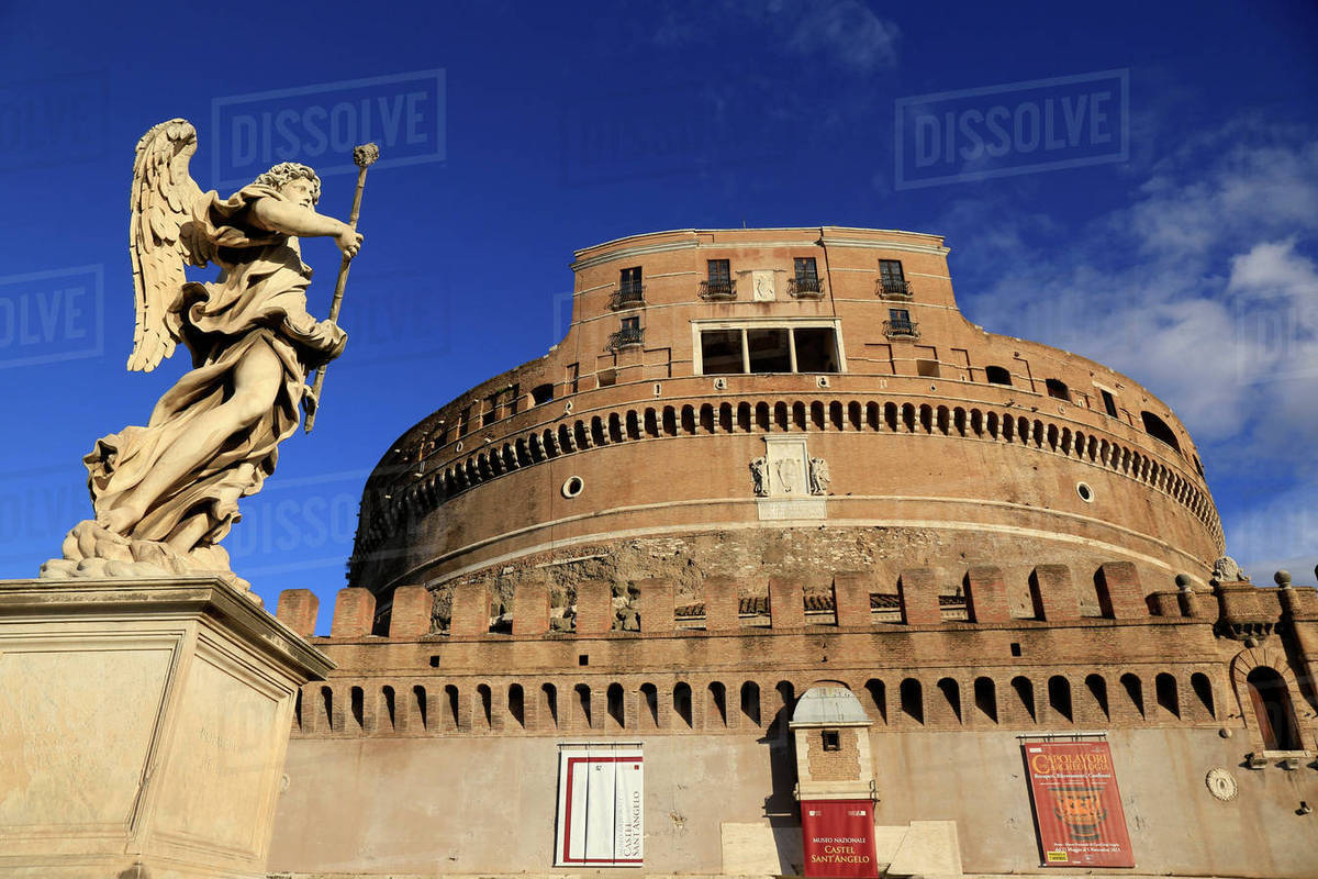 Castel Sant'Angelo, UNESCO World Heritage Site, Rome, Lazio, Italy ...