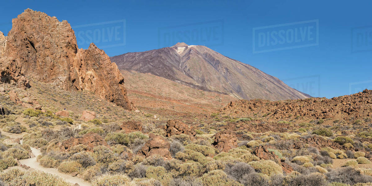 Mount Teide volcano, Teide National Park, UNESCO World Heritage Site ...