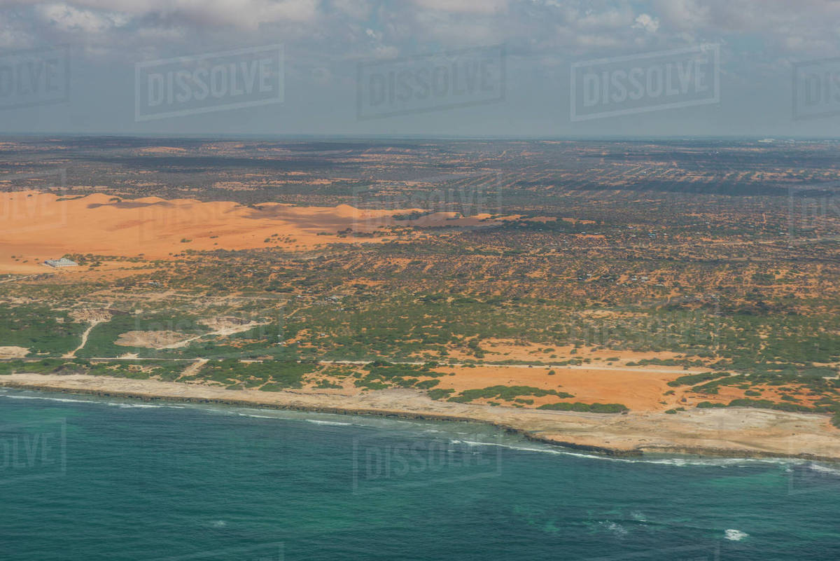 Coastline of Somalia, Africa - Stock Photo - Dissolve