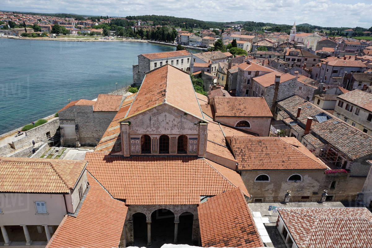 Euphrasian Basilica, UNESCO World Heritage Site, Porec, Istra Peninsula ...