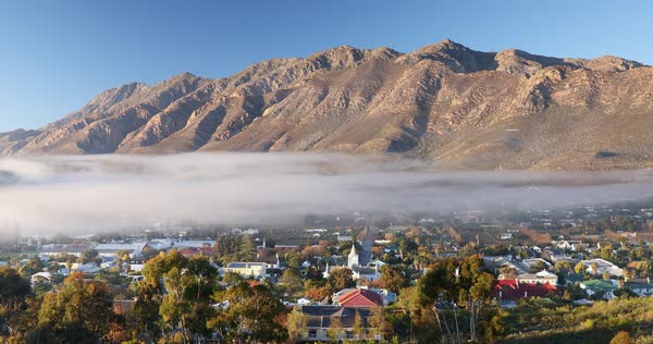 View of Montagu, Western Cape, South Africa, Africa - 4K Rights-managed ...