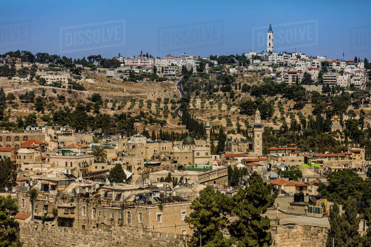 Scenic in Jerusalem, Israel, Middle East - Royalty-free Stock Photo ...
