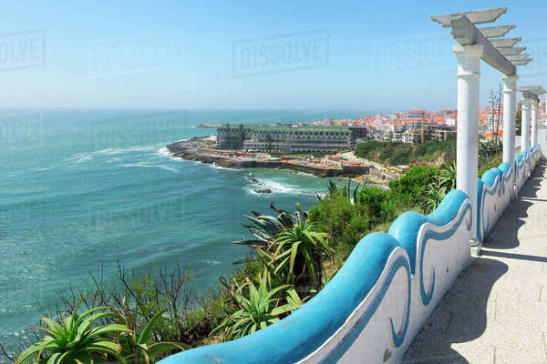Praia do Sul beach, Ericeira, Lisbon Coast, Portugal, Europe - Stock ...