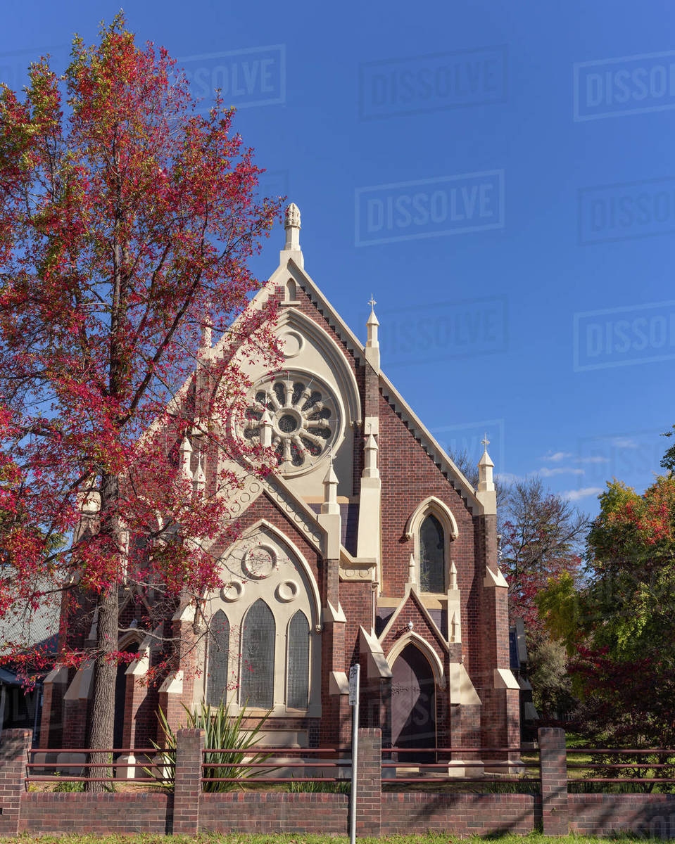ARMIDALE, AUSTRALIA - APRIL, 27, 2021: front of wesley uniting ...