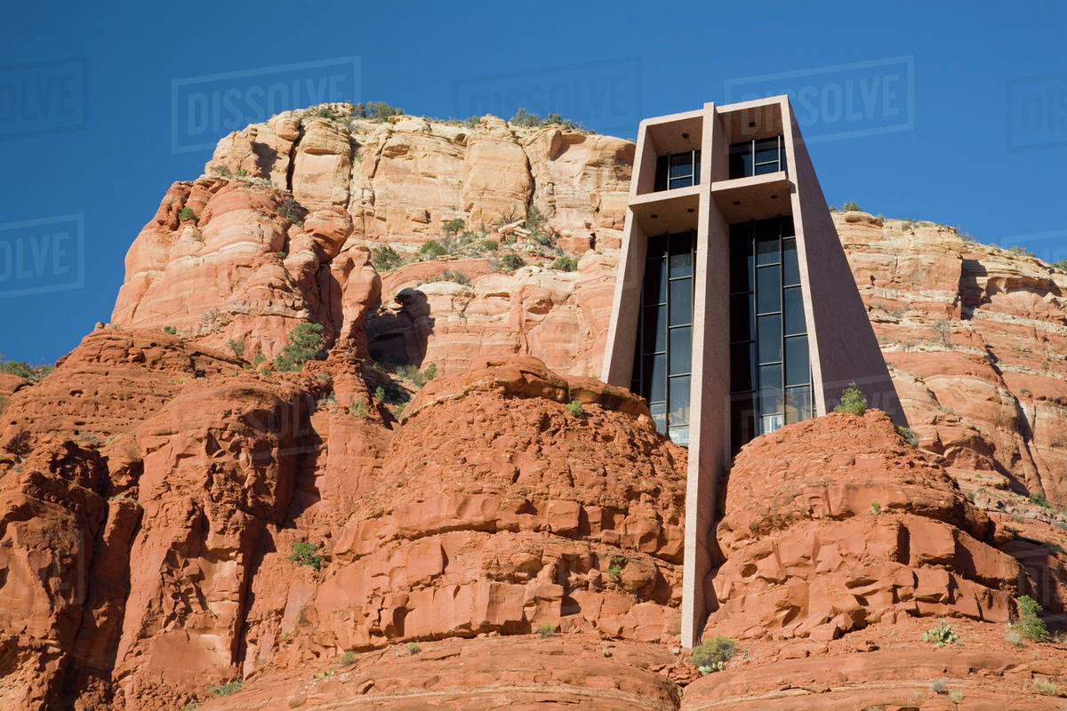 AZ, Arizona, Sedona, Red Rock Country, Chapel of the Holy Cross ...