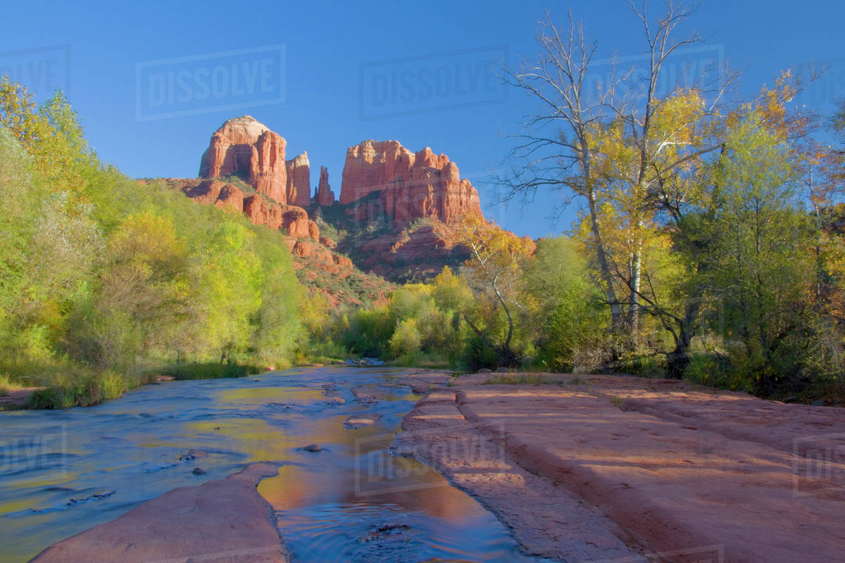 AZ, Arizona, Sedona, Crescent Moon Recreation Area, Red Rock Crossing ...