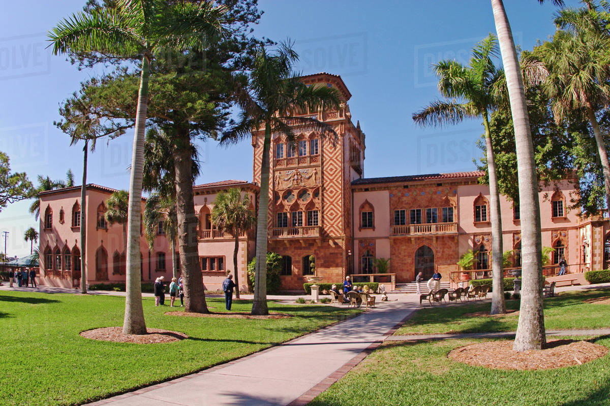 Ca d Zan Mansion, Home of John & Mable Ringling on Sarasota Bay ...