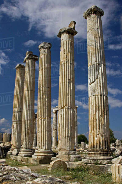 Turkey, Aphrodisius, view of ruins - Stock Photo - Dissolve