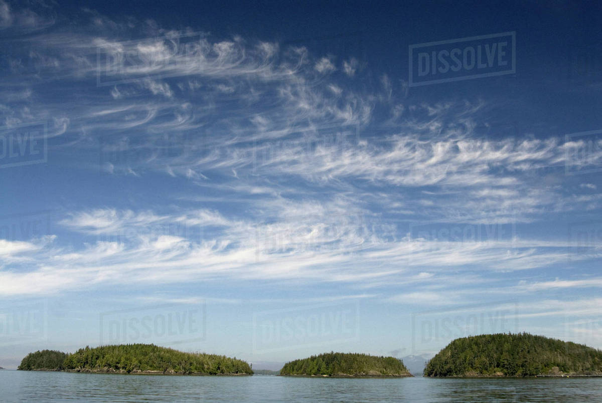 Islands, Queen Charlotte Strait, British Columbia, Canada, August 2006 ...