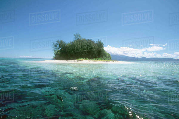 Kennedy Island, Kasolo Island, Solomon Island - Stock Photo - Dissolve