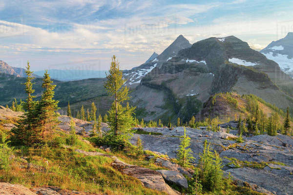 Boulder Pass Glacier National Park - Stock Photo - Dissolve