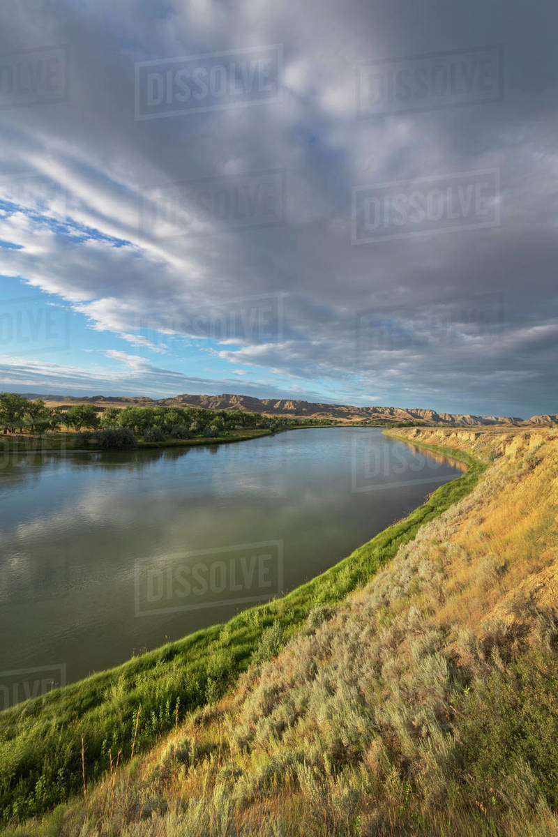 Missouri River near Judith Landing, Upper Missouri River Breaks ...