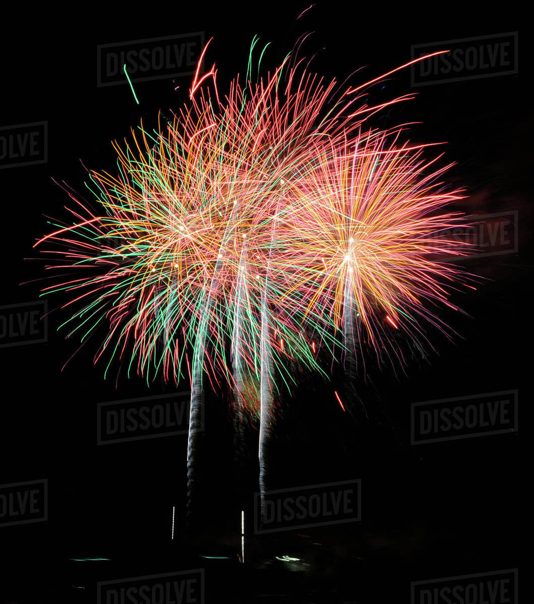 Fireworks display - Stock Photo - Dissolve