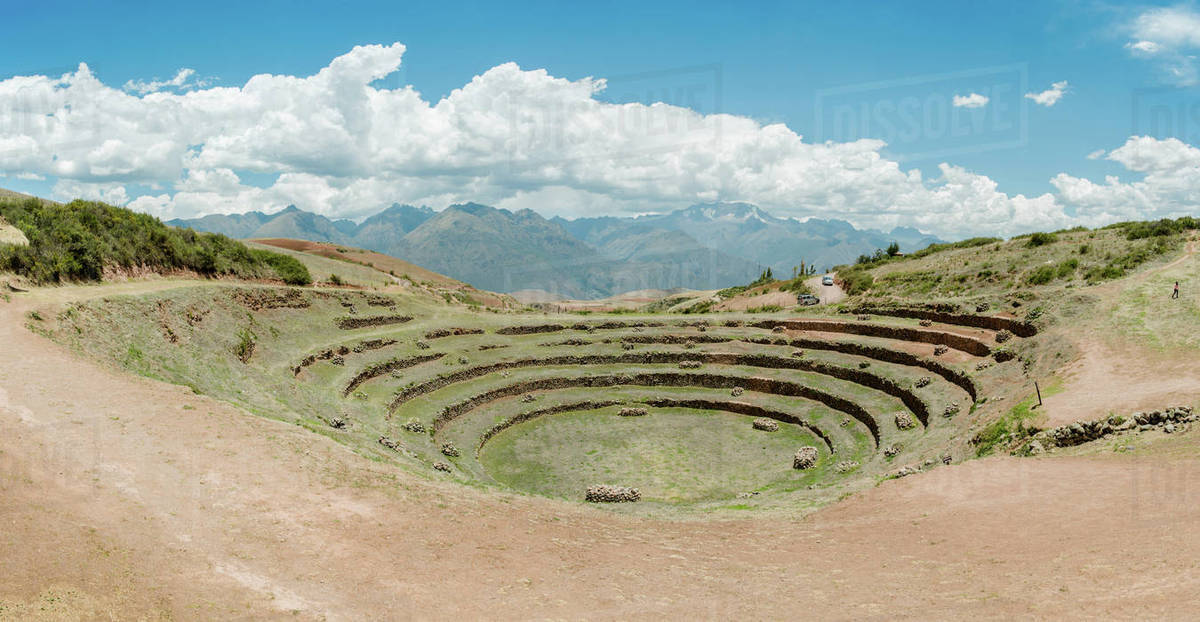 Moray Ruins, Cusco, Cusco, Peru, South America - Stock Photo - Dissolve