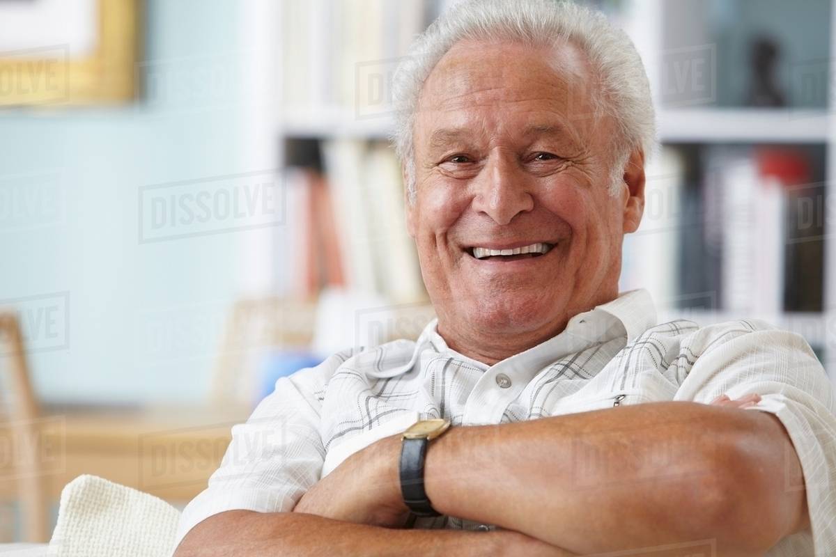 Senior man looking at camera, portrait - Royalty-free Stock Photo ...