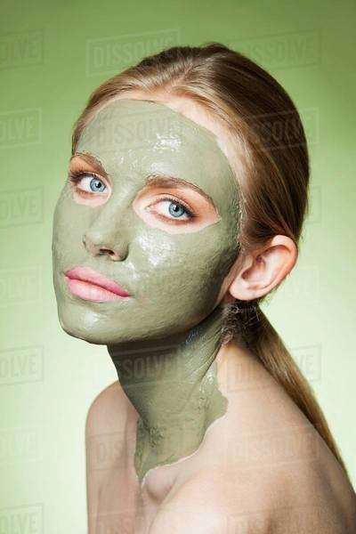Woman with face mask - Royalty-free Stock Photo | Dissolve