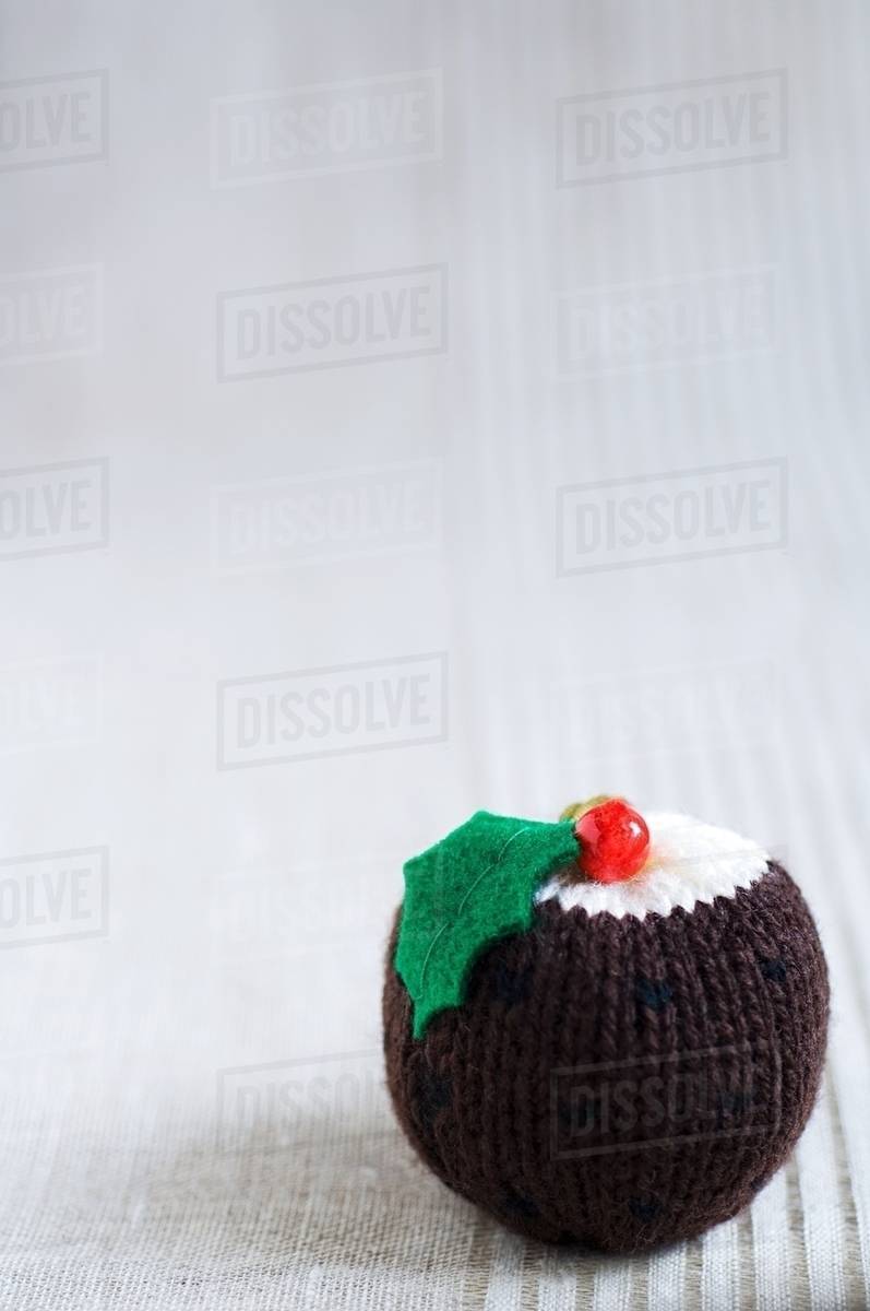 Christmas pudding decoration - Royalty-free Stock Photo | Dissolve