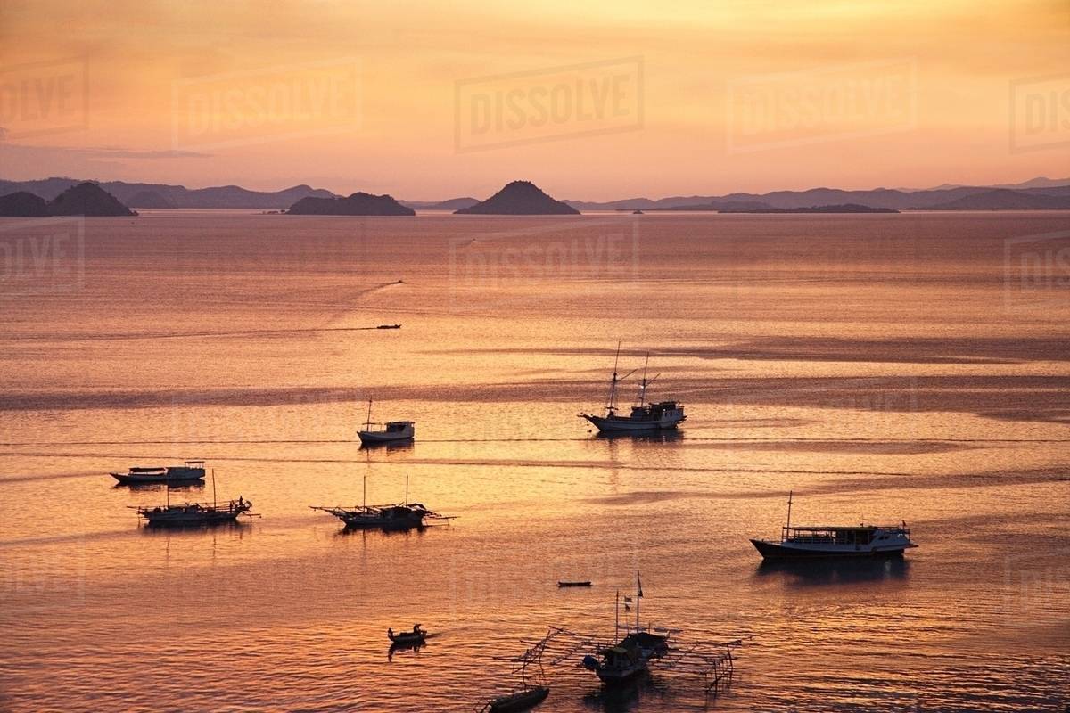 Harbour at flores indonesia - Royalty-free Stock Photo | Dissolve