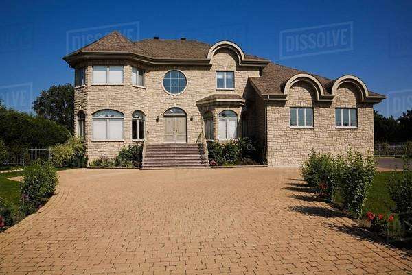 Large house - Stock Photo - Dissolve