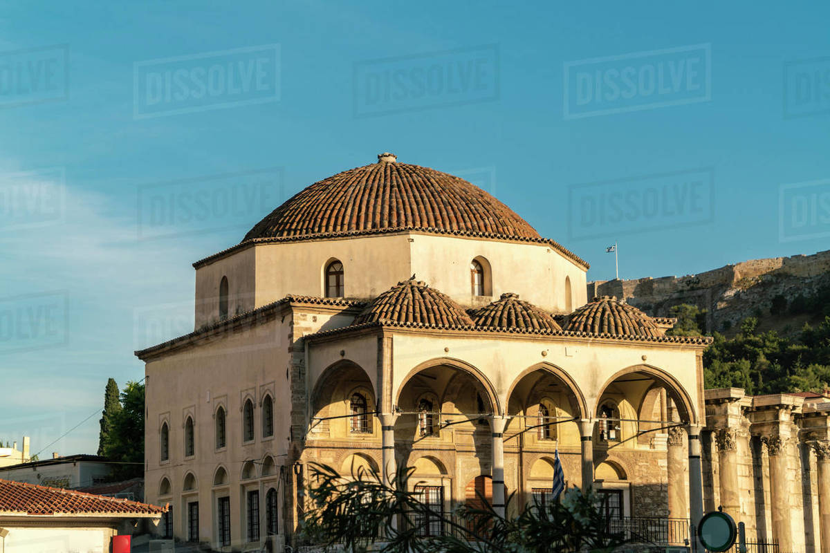 Exterior of building with dome and cloister - Royalty-free Stock Photo ...
