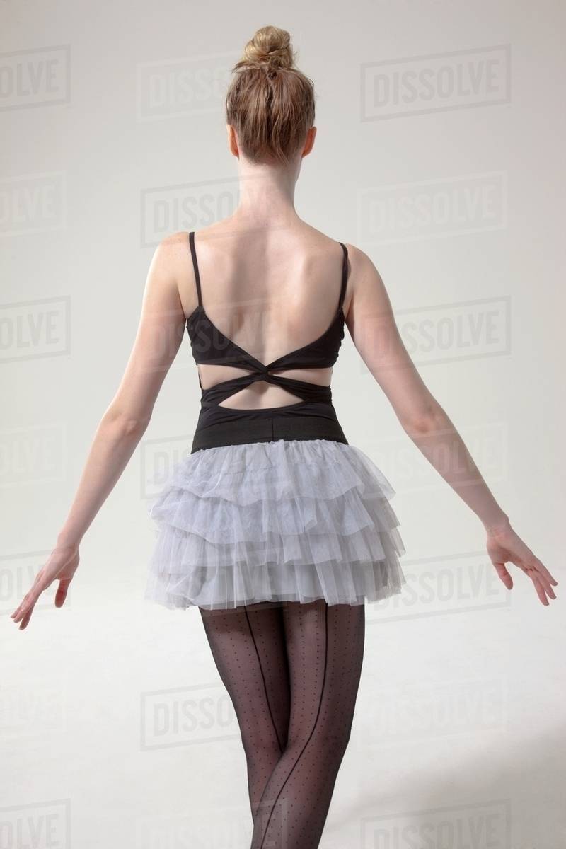 Rear view of ballerina - Royalty-free Stock Photo | Dissolve
