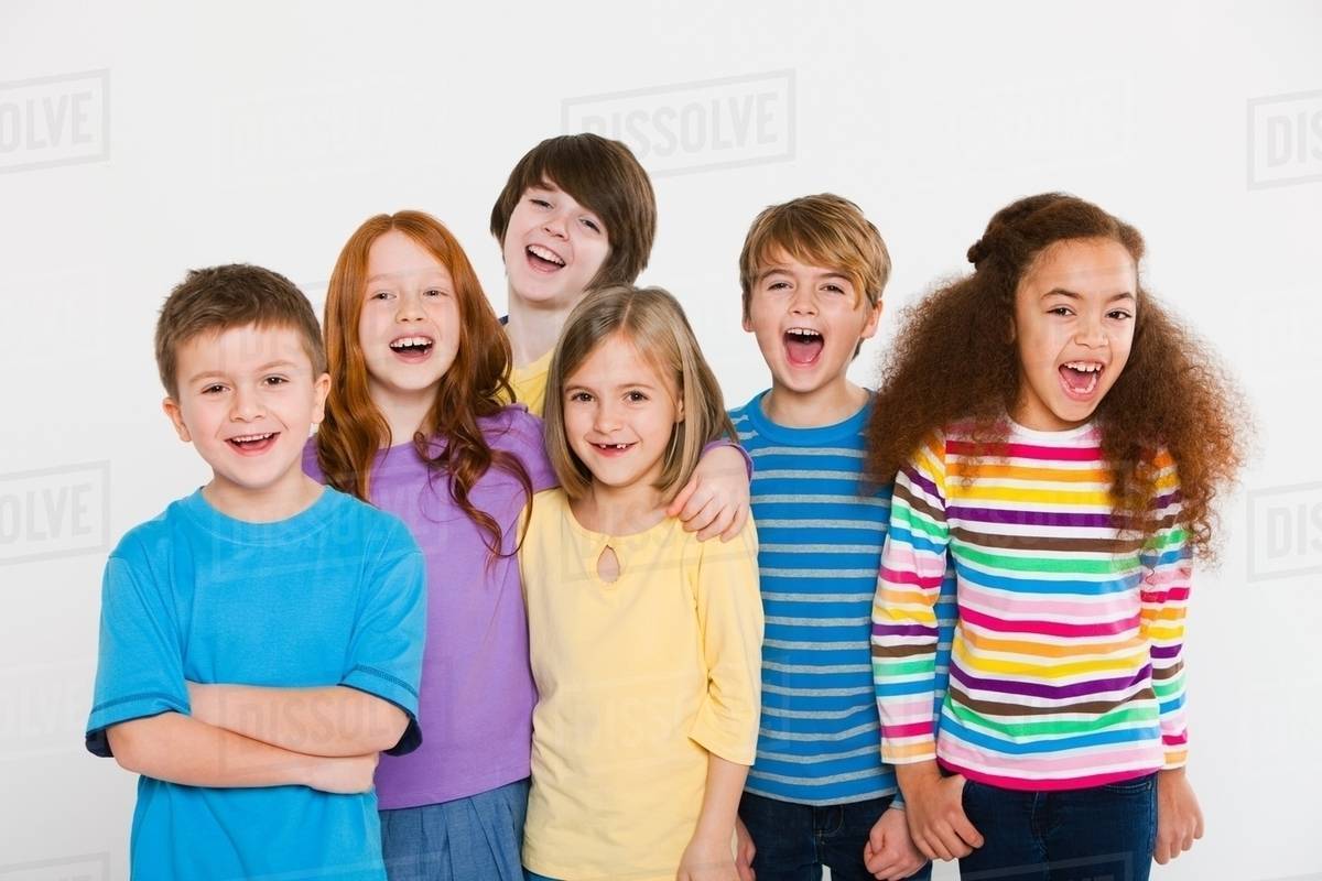 Happy children - Stock Photo - Dissolve