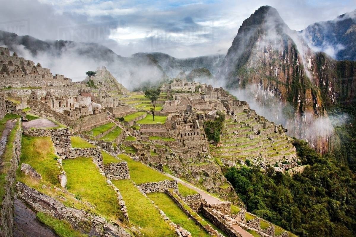 Machu picchu, peru, south america - Royalty-free Stock Photo | Dissolve