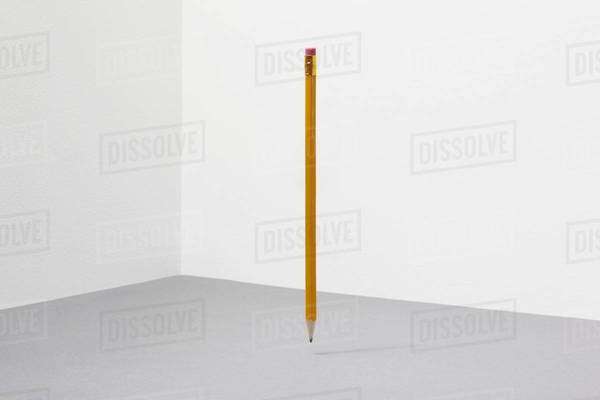 Balancing pencil - Royalty-free Stock Photo | Dissolve