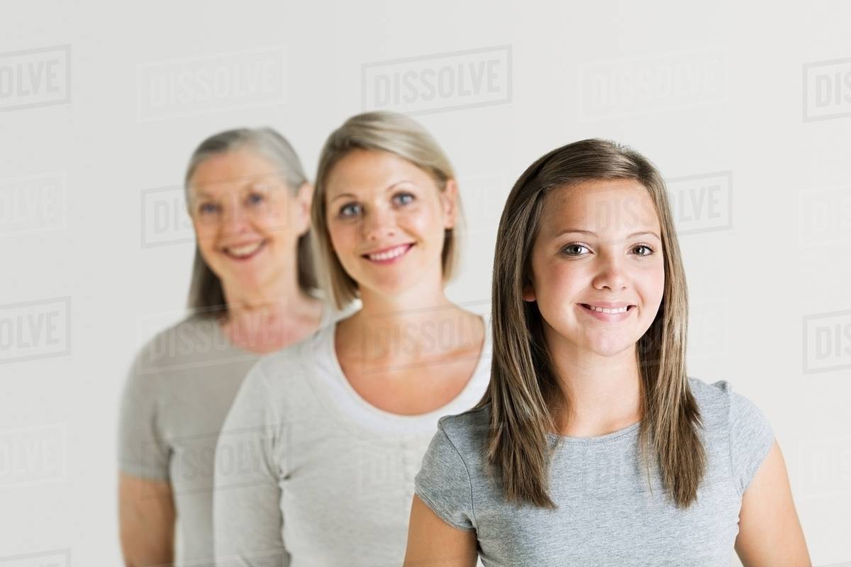 Female family members - Stock Photo - Dissolve