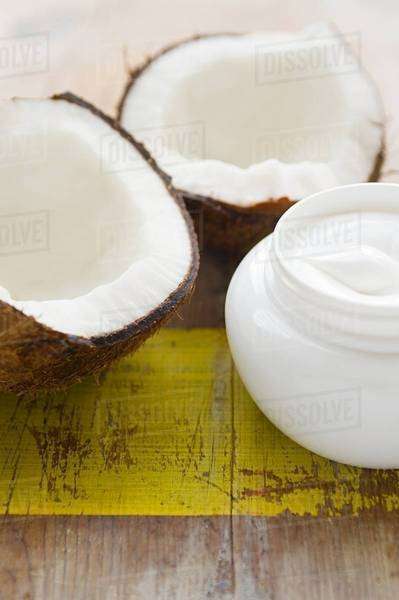 Coconut and cream - Stock Photo - Dissolve