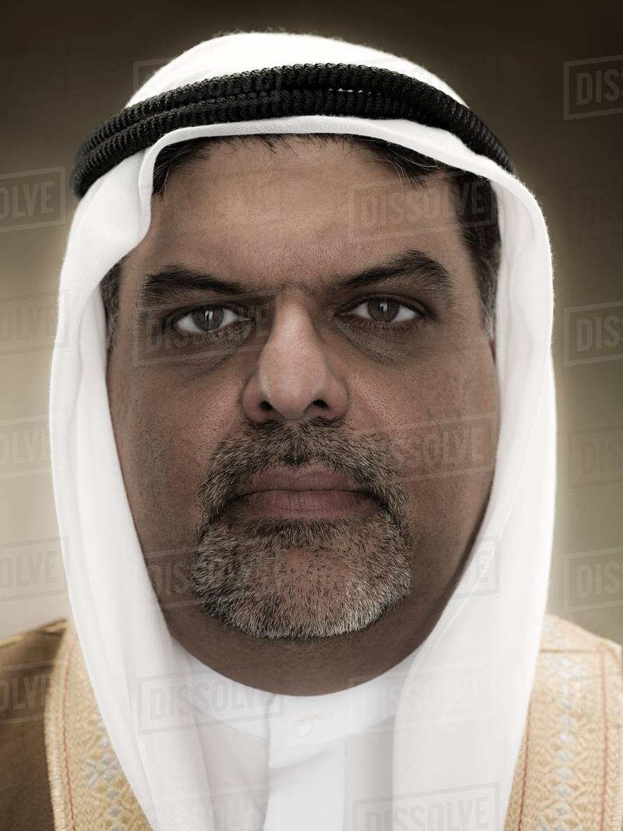 Portrait of a muslim man - Stock Photo - Dissolve
