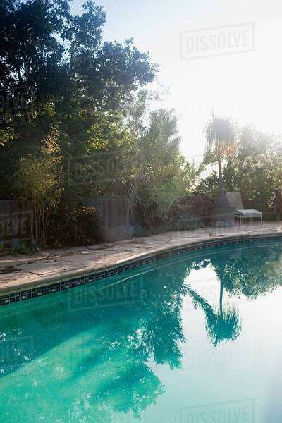 Empty outdoor swimming pool - Royalty-free Stock Photo | Dissolve