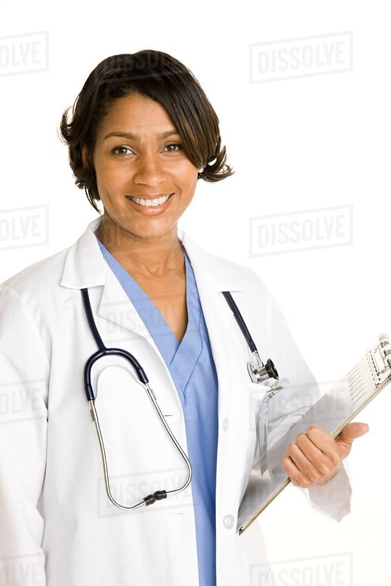 Portrait of a nurse - Royalty-free Stock Photo | Dissolve