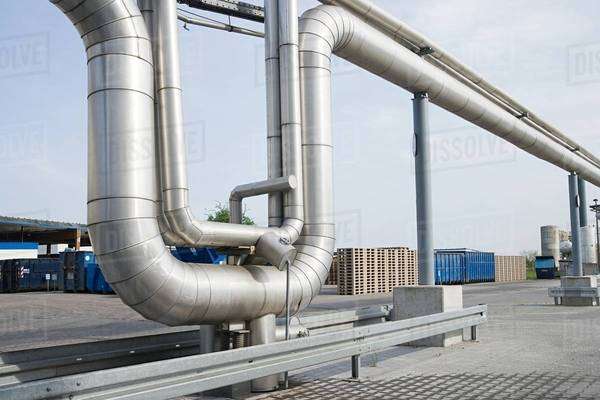 Industrial piping - Royalty-free Stock Photo | Dissolve