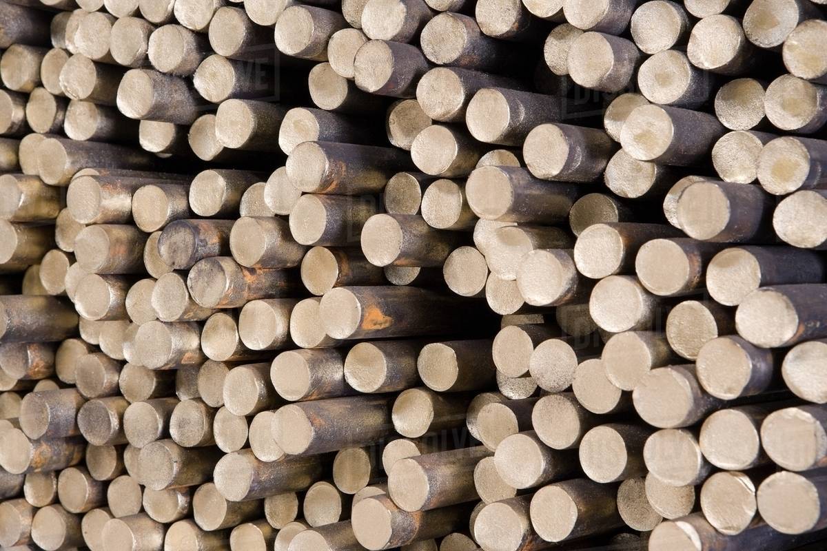 Steel rods - Stock Photo - Dissolve