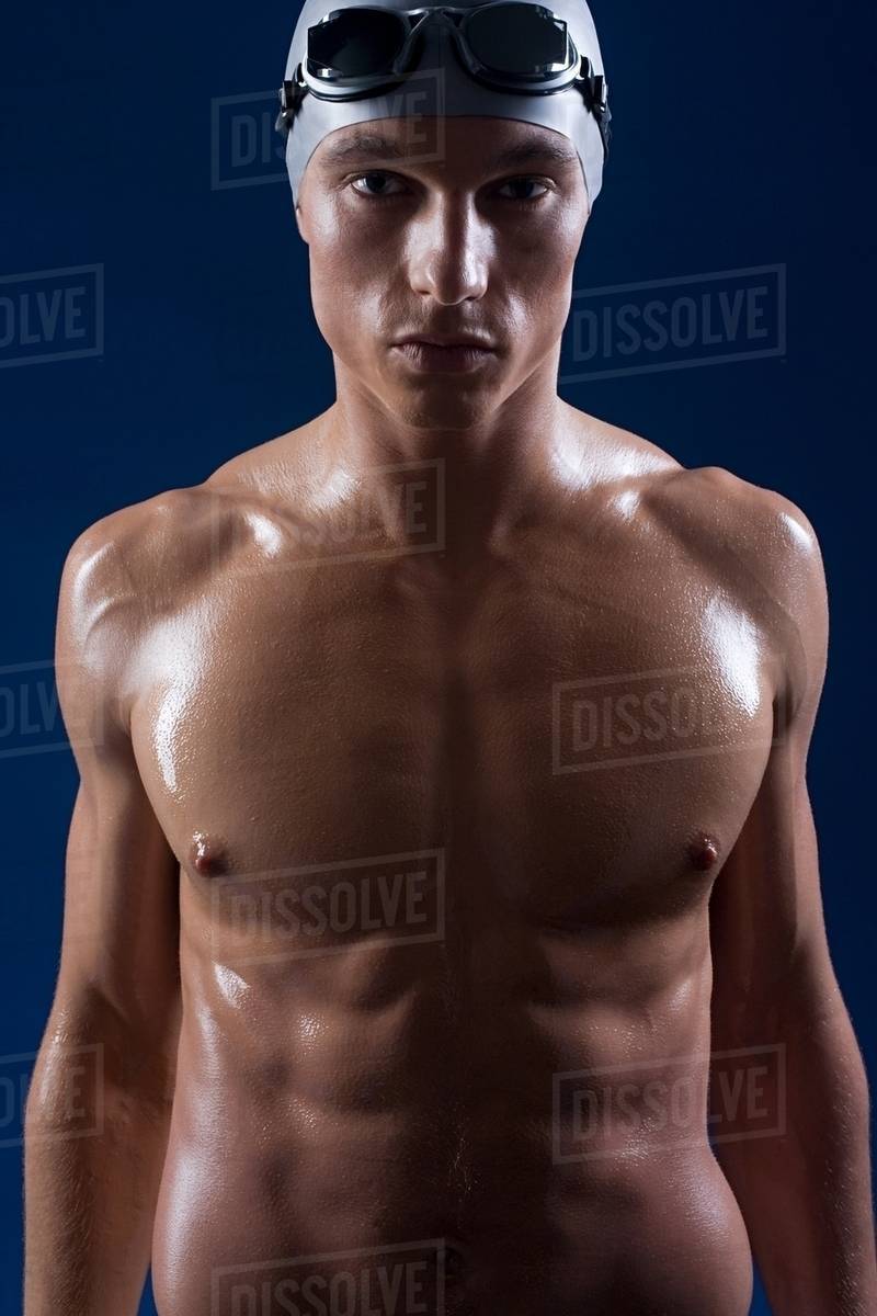 Portrait of a swimmer - Royalty-free Stock Photo | Dissolve