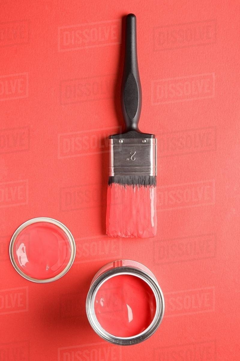 Paint and a pot of paint - Royalty-free Stock Photo | Dissolve