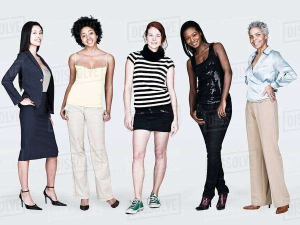 Five women - Royalty-free Stock Photo | Dissolve