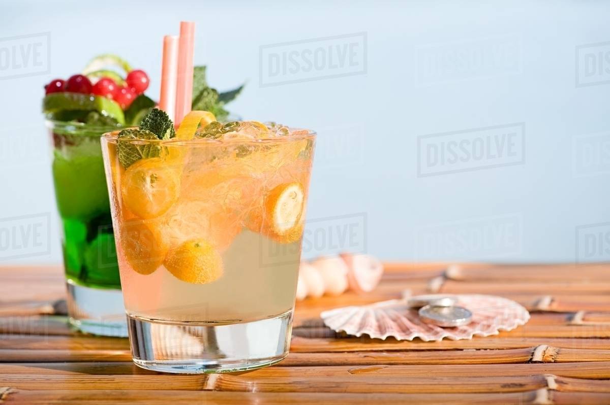 Two cocktails - Royalty-free Stock Photo | Dissolve