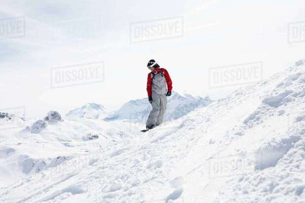 Person snowboarding - Royalty-free Stock Photo | Dissolve