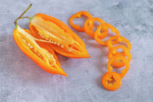 Peruvian yellow pepper. Yellow pepper used in Peruvian cuisine ...